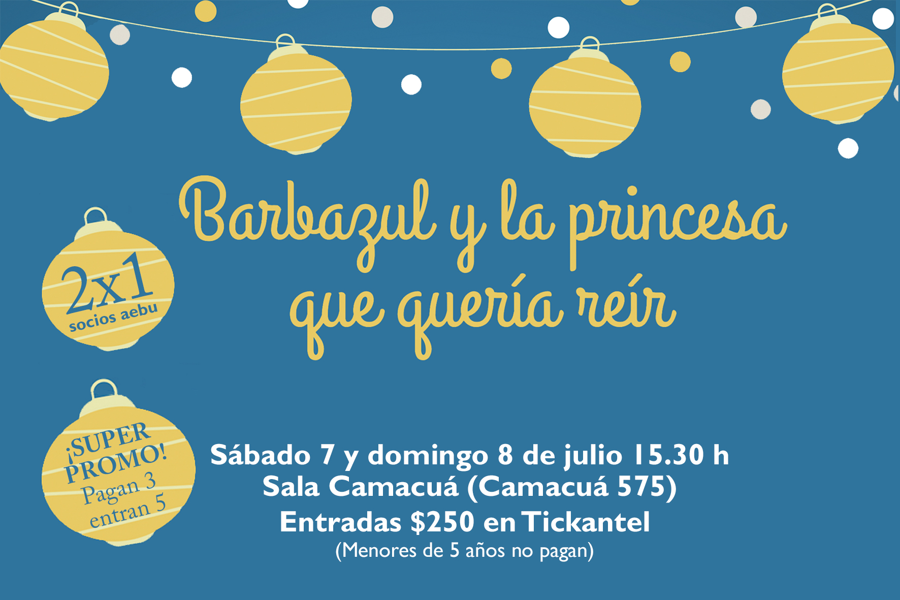 Barbazul y los valores | Sala Camacuá