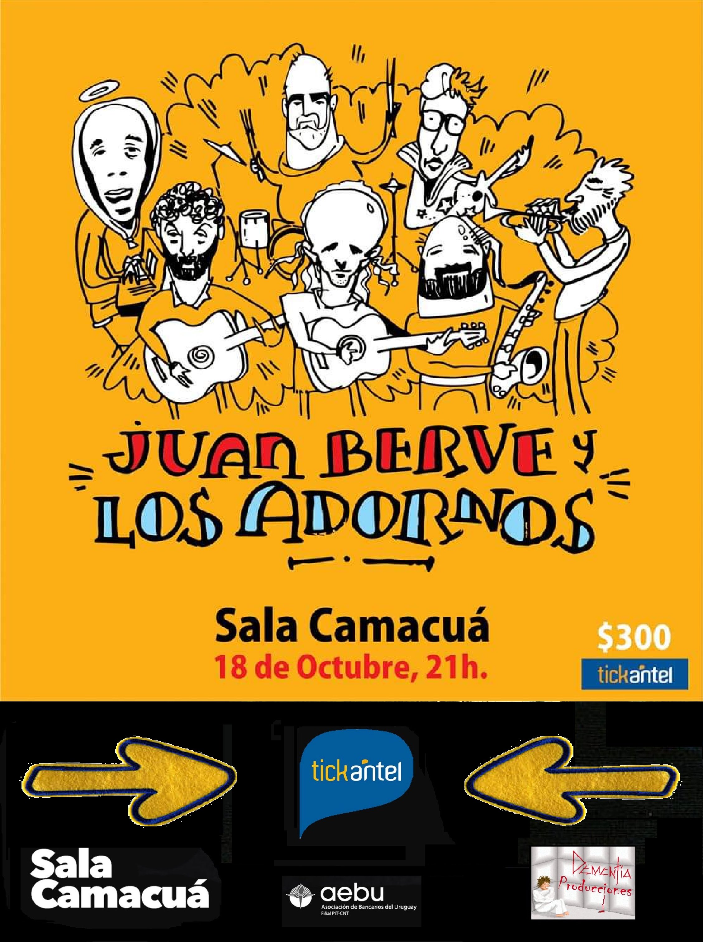 Juan Berve – Tamaño ‘Poster’ | Sala Camacuá
